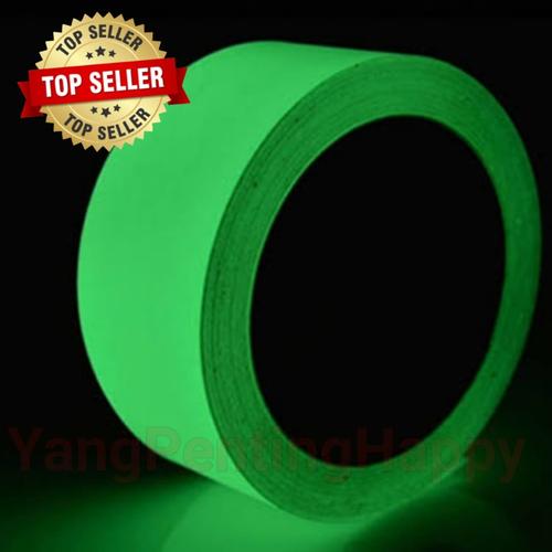 Jual Sticker fosfor / Glow in the dark / stiker nyala saat gelap 2.5cm ...