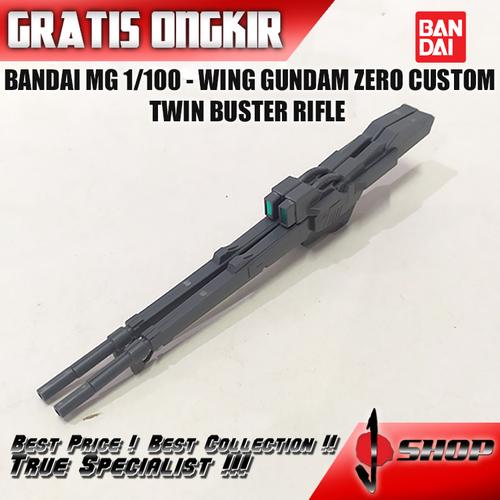 Promo BANDAI MG 1/100 WING GUNDAM ZERO CUSTOM TWIN BUSTER RIFLE 2ND ...