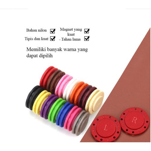 Jual Baloni Clothers Magnetic Apparel Bag Button Kancing Magnet - 22 mm ...