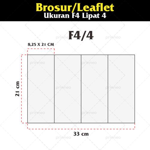 Jual Cetak Brosur Berbagai Ukuran Leaflet Flayer Selembaran F4 4