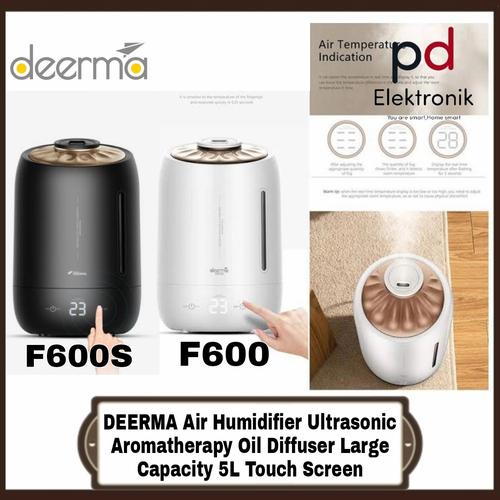 Jual DEERMA F600 Air Humidifier 5L Ultrasonic Aromatherapy Oil Diffuser ...