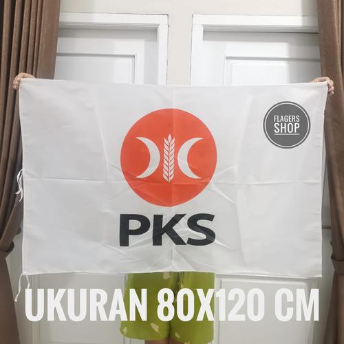 Jual BENDERA PARTAI PKS 80x120 CM - LOGO BARU - Kota Bogor - Flager ...