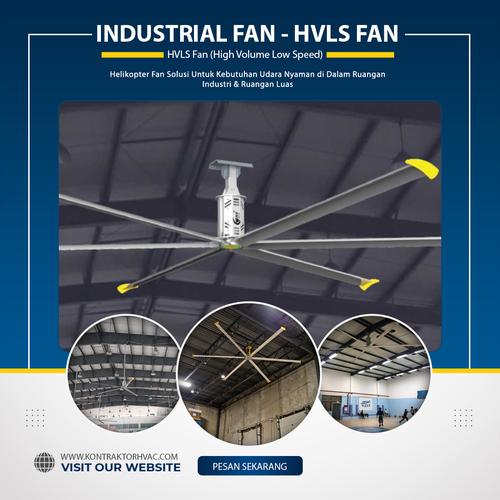 Jual HVLS Industrial Fan Kipas Angin Masjid Senyap Low Noice 3,5 ...