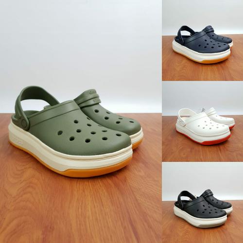 Jual Sandal Crocs Pria Crocsband Full Force / Sendal Crocs Pria - Hijau ...