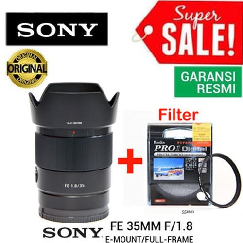 Jual SONY FE 35mm F1.8 - LENSA FULL FRAME MIRRORLESS - Jakarta Barat ...