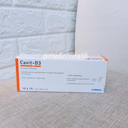 Jual CAVIT D3 BOX ISI 100 TABLET VITAMIN D - Kota Depok - MUTIARA 1 ARH | Tokopedia