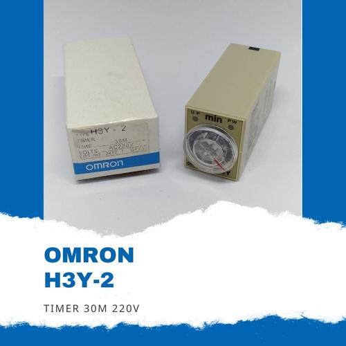 Jual TIMER OMRON TYPE: H3Y-2 30M - Kota Bekasi - Jayatama Automation Store | Tokopedia
