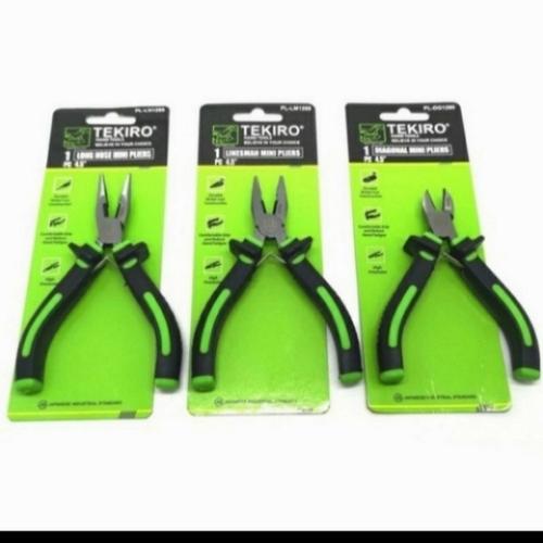 Jual Tang Tekiro Set Harga sudah 3 pcs - Tang kombinasi 4,5" - Tang ...