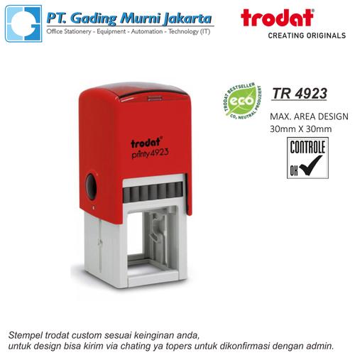 Jual Stempel Trodat Printy 4923 + Letter Original - plus karet ...