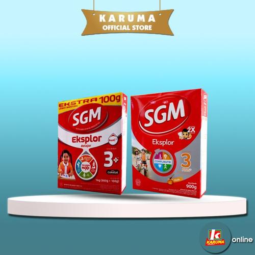 Jual SGM Eksplor 5 Plus 900 Gr ( Cokelat Madu & Vanila ) Susu Usia 5 ...