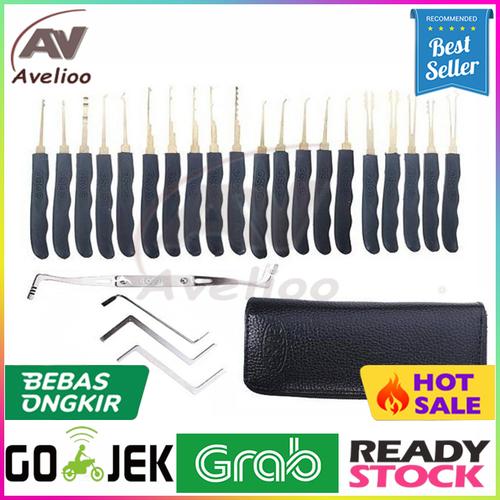Jual Alat Pembuka Gembok Pintu Set Lock Pick - Jakarta Barat - Avelioo ...