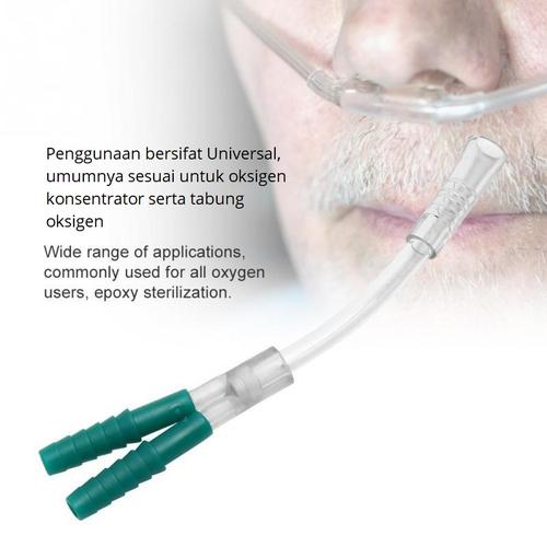 Jual Selang Nasal Kanul Cabang Splitter Oxygen Concentrator Tabung ...