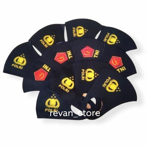 Jual PROMO ISI 6 PCS MASKER SCUBA HITAM LOGO TNI POLRI - Jakarta Timur ...