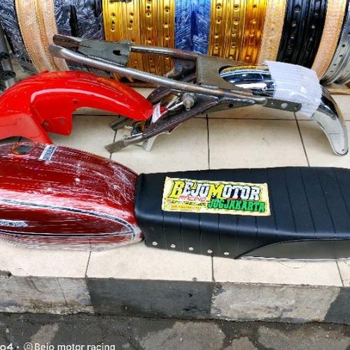 Jual baju set body cb 100 125 glatik buat mega pro tiger cb gl - Kota Yogyakarta ...