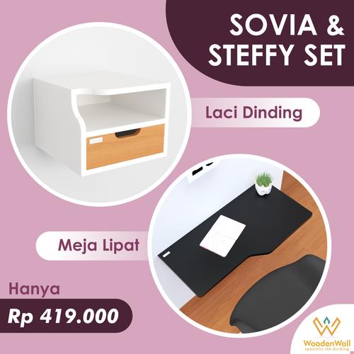 Jual Laci Tempel Dinding Minimalis Bedside Table dan Meja Tempel ...