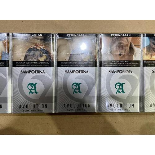 Jual Rokok/Cigarette Rokok Sampoerna Avolution Menthol / Hijau 20 ...