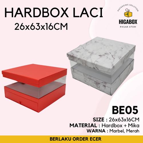 Jual Hardbox Kotak Laci I Box Hamper Laci I BE05 - MARMER - Kota ...