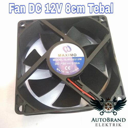 Jual FAN DC MAXIMO 12V 8x8x2,5cm TEBAL - Jakarta Barat - AUTO BRAND ...