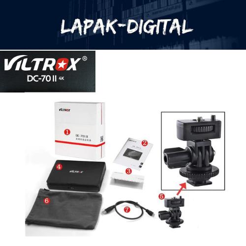 Jual VILTROX DC-70 II HDMI Monitor 7 inch (1024 x 600 Pixel) - unit ...