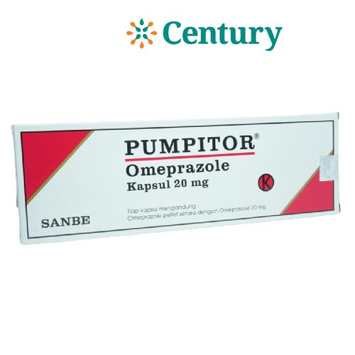 Jual PUMPITOR 20 MG 1 STRIP ISI 10 / OMEPRAZOLE / TUKAK LAMBUNG ...