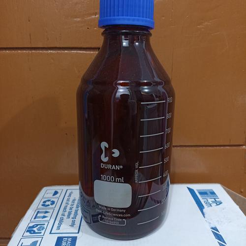 Jual DURAN LABORATORY AMBER 1000 ML-BOTOL SCHOTT DURAN COKLAT 1L ...