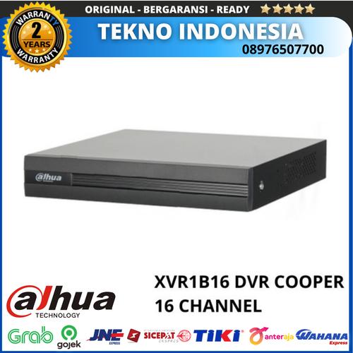 Jual DAHUA XVR1B16 DVR COOPER 16 CHANNEL CCTV 16ch Garansi Resmi Original - Kota Semarang ...