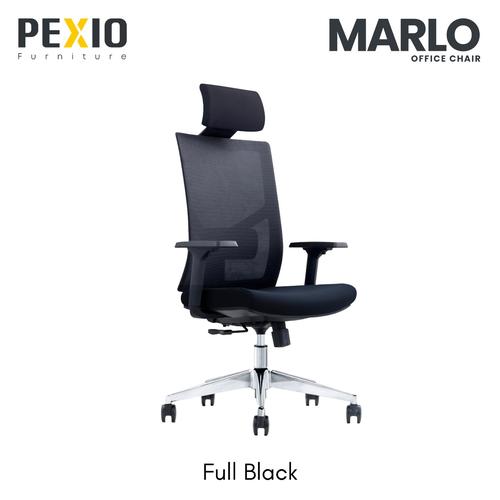 Promo Pexio Marlo Kursi Kantor Ergonomis Hitam - Hitam - Jakarta Barat ...