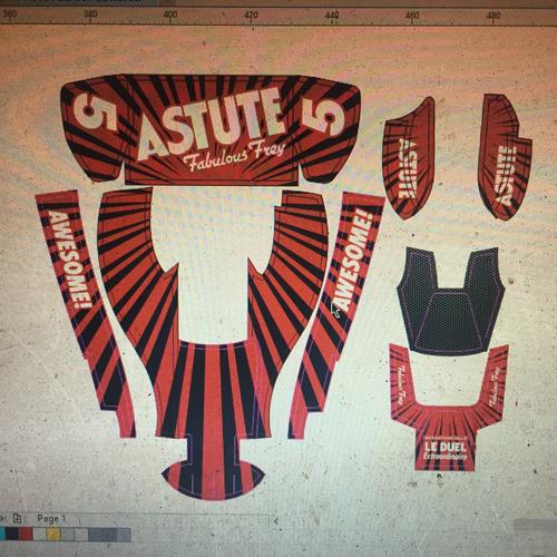 Jual tamiya astute lorek custom decal - Kota Malang - greyhandmade ...