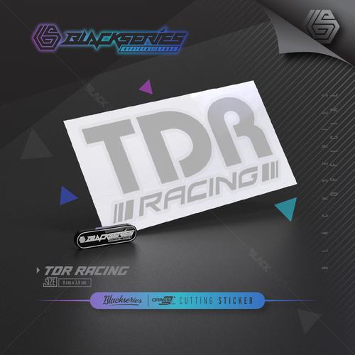 Jual Stiker TDR Racing | Sticker TDR Racing | Sticker Motor - Silver ...