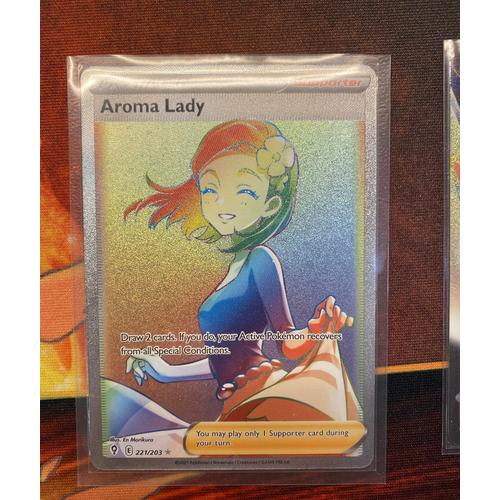 Jual Pokemon TCG Evolving Skies Aroma Lady Rainbow Hyper Secret Rare HR RR - Kota Pekanbaru ...