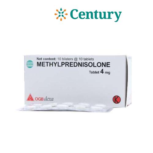 Jual METHYL PREDNISOLON [GEN] 4MG 1 STRIP 10 TAB /METHYLPREDNISOLONE ...
