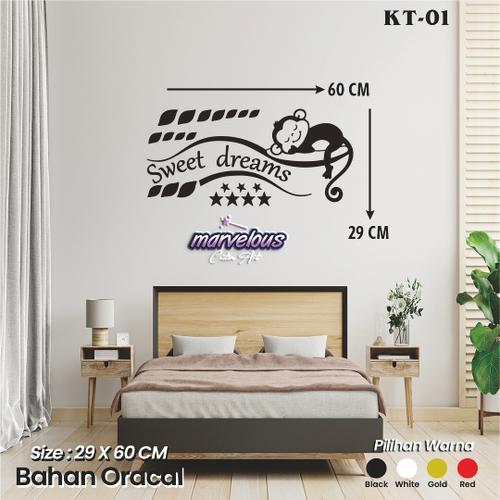 Jual Sticker Cutting Kamar Tidur/ Sticker Dinding /Kayu/ Kaca /Wall ...