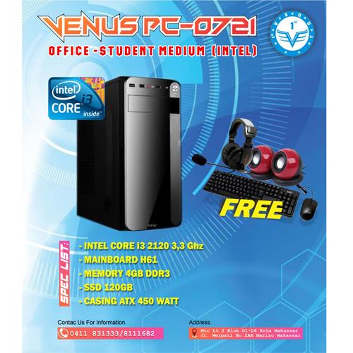 Jual PC RAKITAN KOMPUTER MURAH VENUS / RAKITAN PC OFFICE I3 2120 / PC4 ...