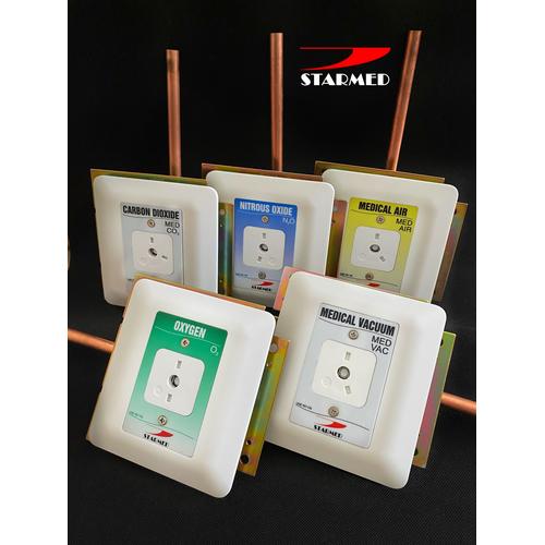 Jual Starmed Wall Outlet Standard OHMEDA with Console - Dengan Plat ...