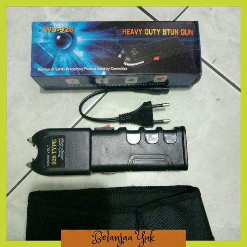 Jual Stun Gun 928 Stungun Alat Setrum Kejut Listrik TaserGun Pelindung ...
