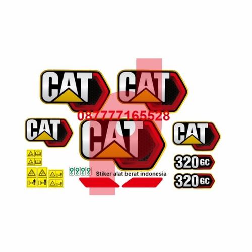 Jual Stiker Caterpillar CAT 320GC Baru - Kota Tangerang - STIKER ALAT ...