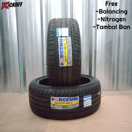Jual Ban Mobil R17 Tubles Forceum Octa 205 45 Ring 17 Ban Lokal Buat ...