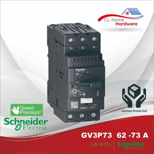 Promo GV3P73 SCHNEIDER Motor Circuit Breaker Thermal Magnetic GV3P 62 ...
