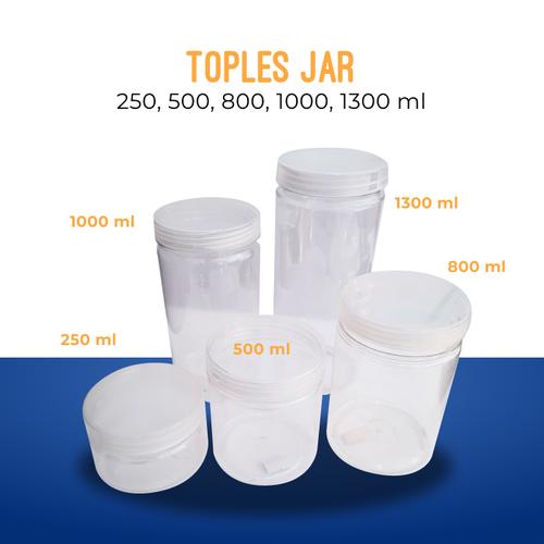 Jual Toples Jar Plastik Tutup Putar Varian Ukuran - 300 ml - Kota Medan ...