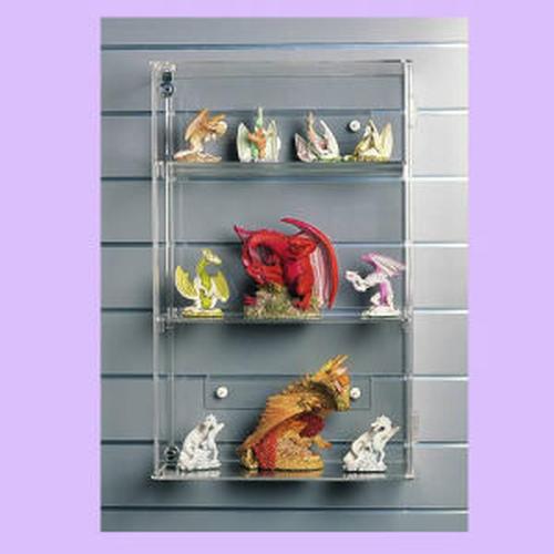 Jual akrilik tebal rak lemari mount wall hang display - Kota Surabaya ...