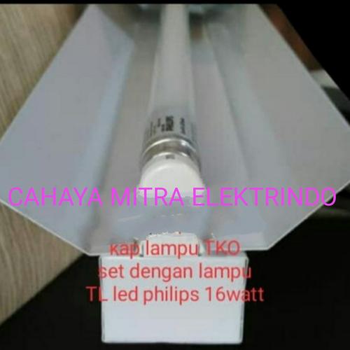 Jual KAP LAMPU TKO SET 1X36 W /1X16W HOUSING + NEON TL PHILIPS LED 16W ...