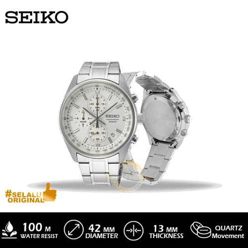 Promo Jam Tangan Pria Seiko SSB375P1 SSB375 Original Murah Cicil 0% 3x ...