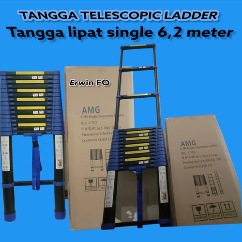 Jual Tangga single 6,2 meter AMG telescopic ladder - Jakarta Barat ...