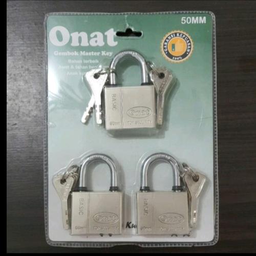 Jual Gembok ONAT MASTER KEY 50MM - Kota Surabaya - TB Fortune Jaya ...