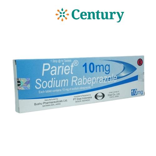 Jual PARIET 10MG 1 BLISTER 14 TABLET / RABEPRAZOLE / TUKAK LAMBUNG ...