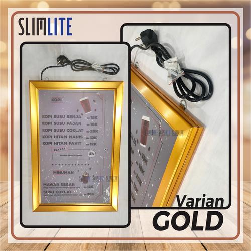 Jual Slimlite Snap Frame Light 40x60cm - Slim Light Box LED Neon Box ...