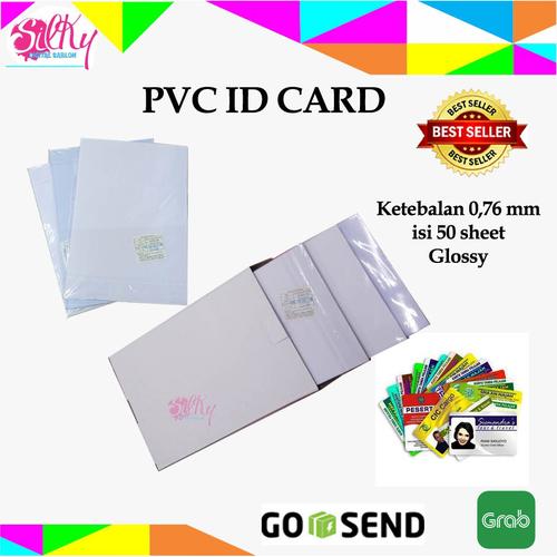 Jual Bahan PVC ID Card - PVC DUS POLOS - Jakarta Barat - Silky Digital ...