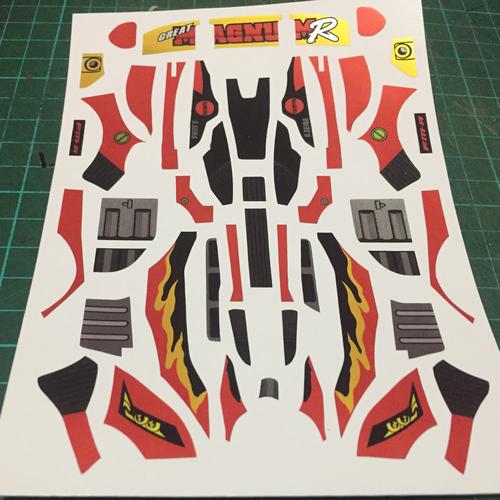 Jual tamiya great magnum r custom decal rd - Kota Malang - greyhandmade ...