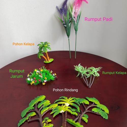 Jual Topper Kue Ulang Tahun Rumput dan Pohon - Rumput Padi - Kab ...