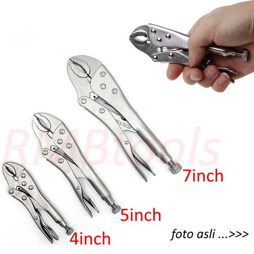 Jual TANG BUAYA TANG JEPIT LOCK GRIP PLIERS HEAVY DUTY -aneka-varian ...